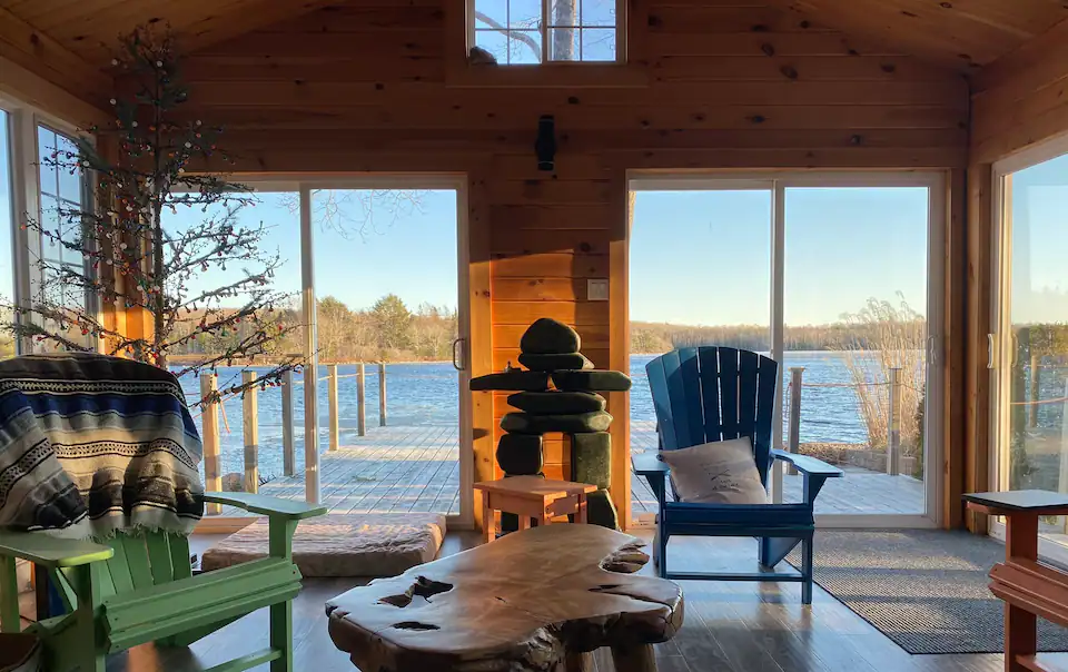 Rustic Chic Boathouse